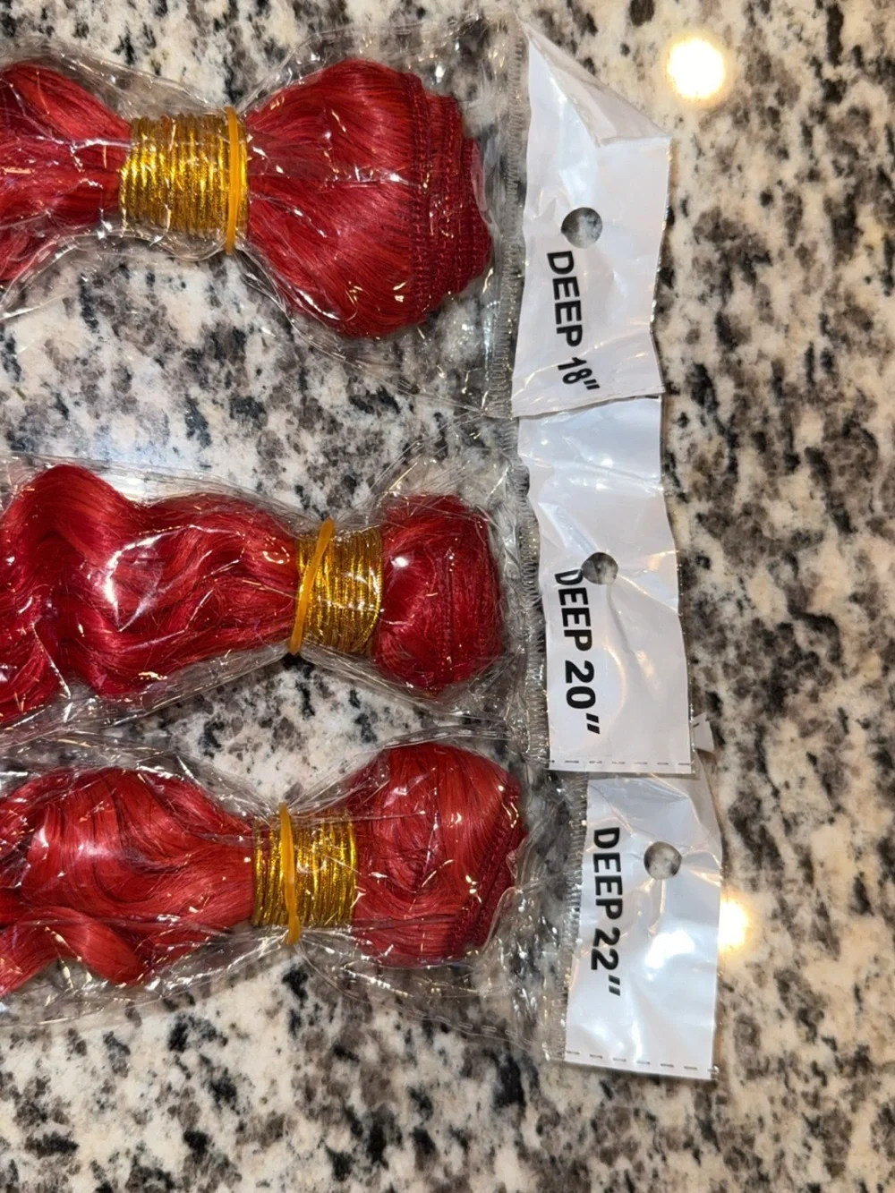 Hair | Red Deep Wave Weave Bundle | Poshmark